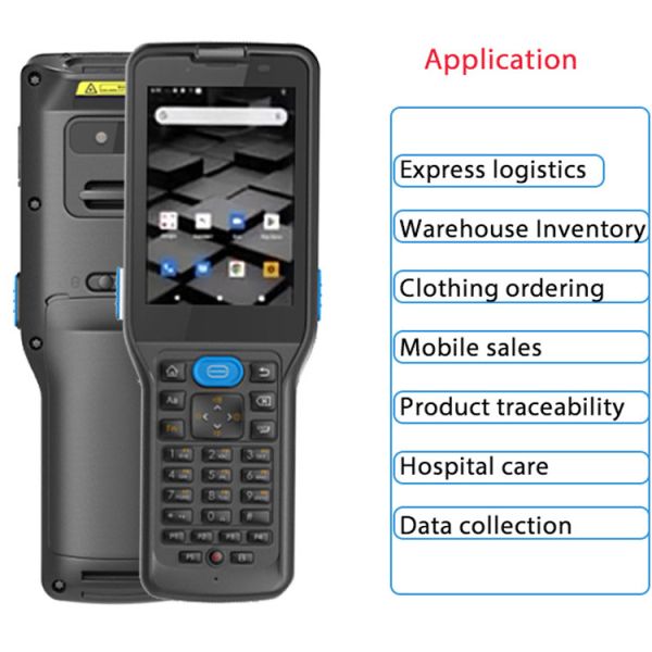 Quality Handheld PDA Mobile Rugged Tablet Computers 3.5 Inch IP65 3+32GB Quad Core 2 for sale