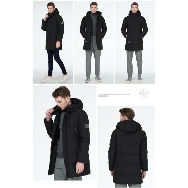 Quality Sleeve Length 67cm - 72cm Regular Fit Coat Long Parka Coat With Pockets for sale