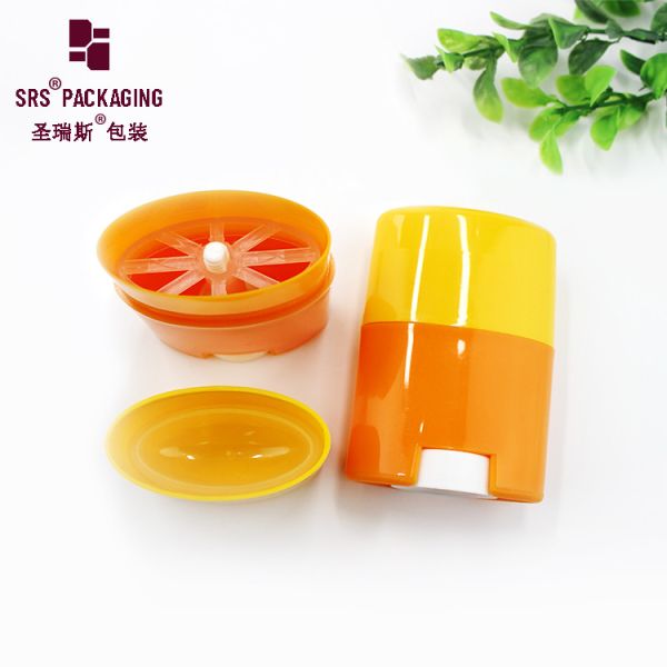 Quality D040 different size plastic PCR skin care gel deodorant container for sale