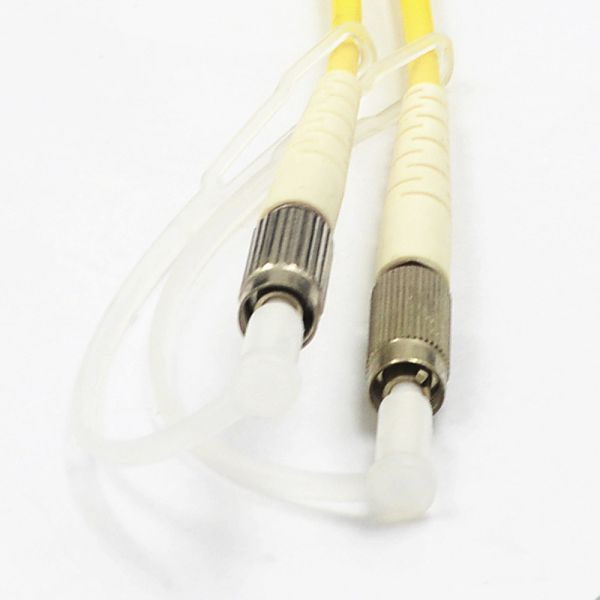 Quality Duplex Patch Cords DIN to DIN Single Mode SM G652D/G657A1/A2/B3G655 Fiber Optic for sale