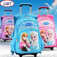 Quality Popular 210D Waterproof Frozen Printed Polyester Oxford Fabric for School Bag for sale
