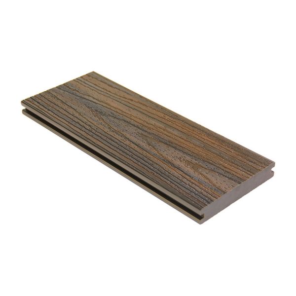Quality Easy Installing 138x23mm Capped Composite Wood Decking Dark Teak for sale