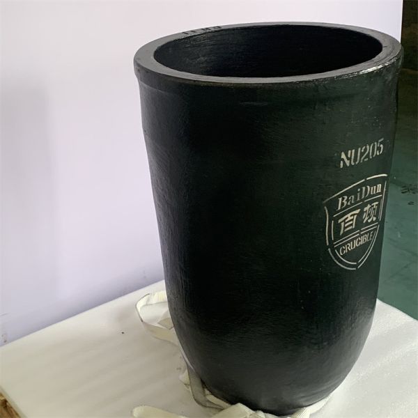 Quality Circular Type Metal Melting Crucible Customized Large Crucible For Melting for sale