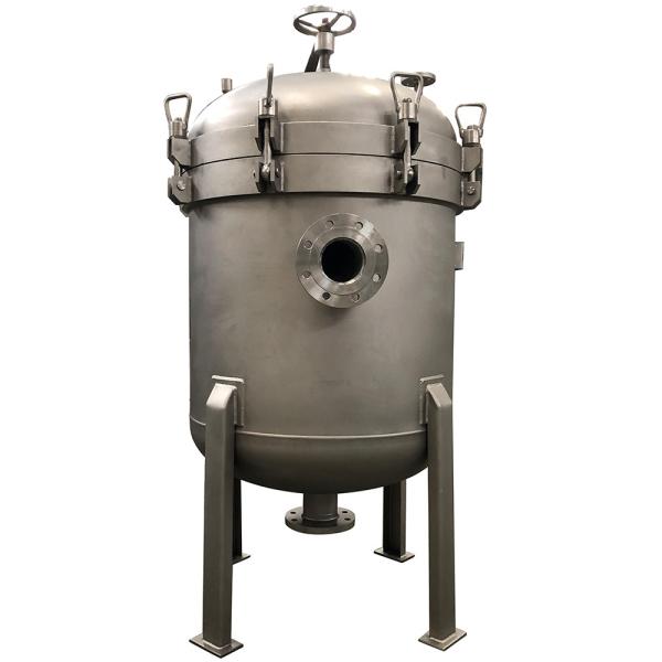 Quality DL4P2S Stainless Steel Vertical Industrial Bag Filters With PP Filter Bag for sale