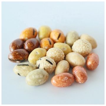 Quality Wasabi / Salted / Seaweed Coated Peanut Snack Good For Spleen / Stomach crispy for sale