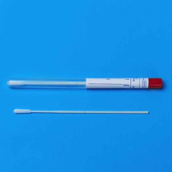 Quality ABS Disposable Sampling Tube Flocked Swab for sale
