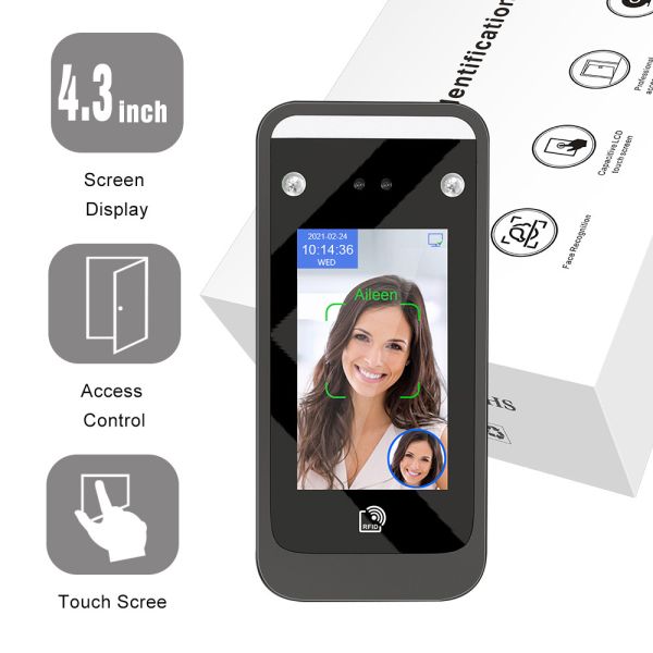 Quality 3m Wiegand 34 Face Recognition Machines Smart Attendance Access Control for sale