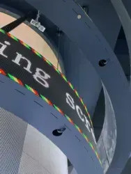 Quality Custom Waterproof LED Panel Display Curved Soft Flexible Video Wall for sale
