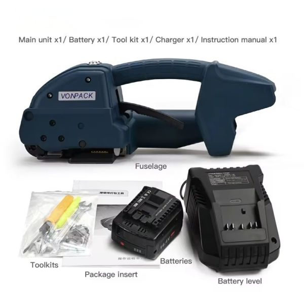 Quality Speed Strapping Machine For Pallet Tighten Speed 100-200mm/s 13-16mm PP PET for sale