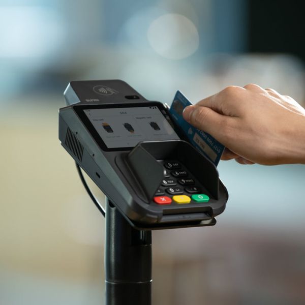Quality Waterproof IP53 Rated Smart Pos Pin Pad With 4 Inch HD Touch Screen for sale