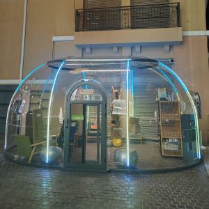 Quality Customizable Transparent Dome Shape Polycarbonate Bubble Tent Bubble Sky Star for sale