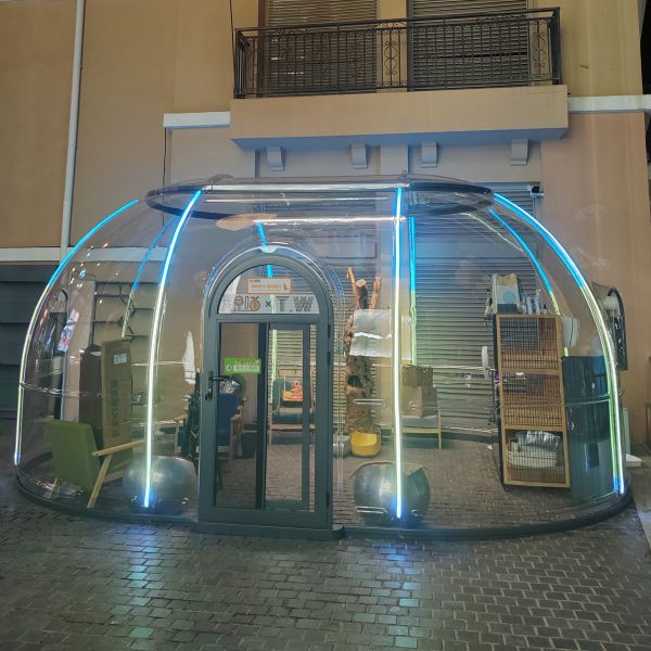 Quality Customizable Transparent Dome Shape Polycarbonate Bubble Tent Bubble Sky Star for sale