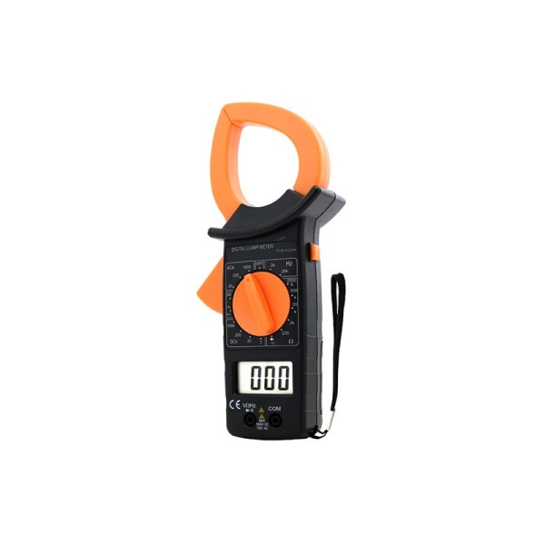 Quality DCV ACV ACA 50mm Digital Clamp Multimeter Manual Range LCD Display for sale