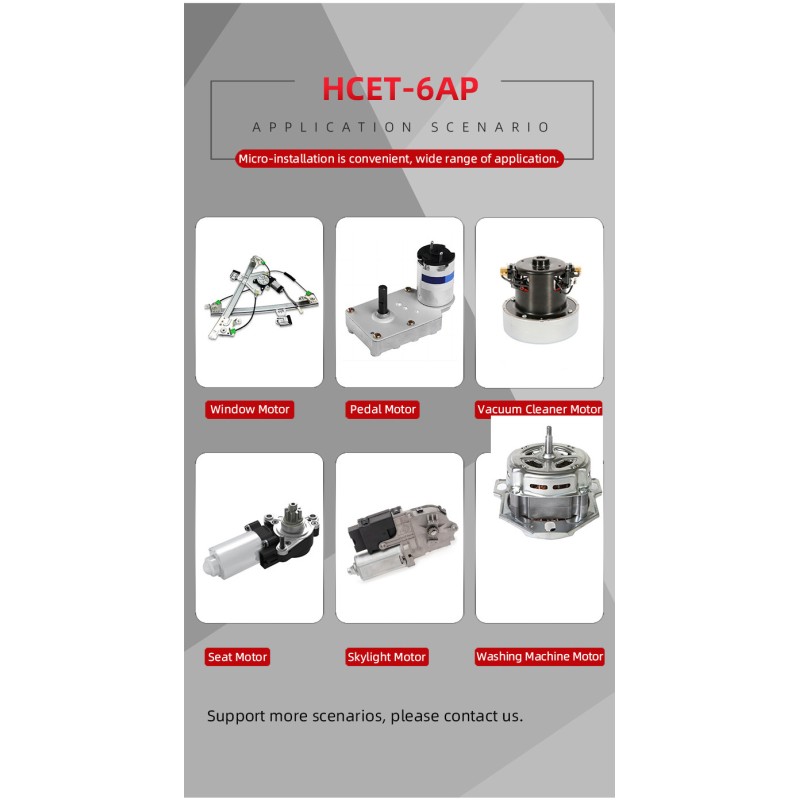 HCET Thermal Overload Protector installed in industrial motor application