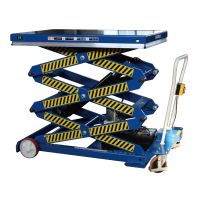 Quality Portable Hydraulic Mobile Lift Table Cart Single And Double Scissor Customized for sale