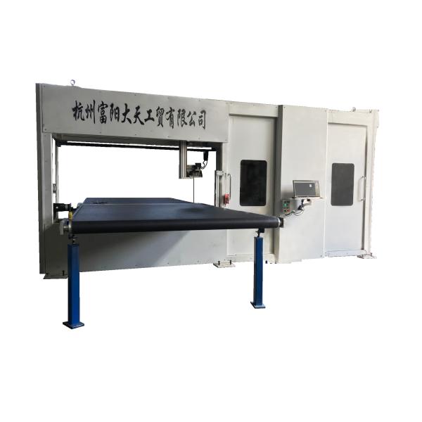 Quality 5KW Automatic Sponge Rigid Foam Cutting Machine Vertical Revolving Type for sale