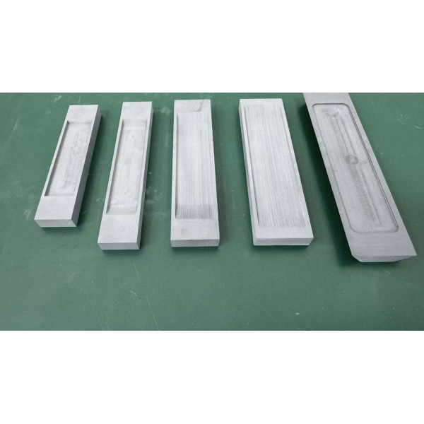 Quality Customized Rectangle Ceramic Boat For Bronzing Plating And Laser Anti-Counterfeit Logo Coating for sale