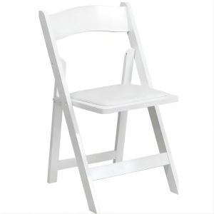 Quality Hotel Event Usage Wooden Folding Chairs for Wedding Popular Colors White Hotel for sale