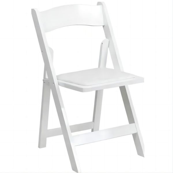 Quality Hotel Event Usage Wooden Folding Chairs for Wedding Popular Colors White Hotel Banquet Dining for sale