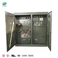 Quality 1500 KVA Three Phase Pad Mounted Transformer with 7-Level Off-Circuit Tapping for sale