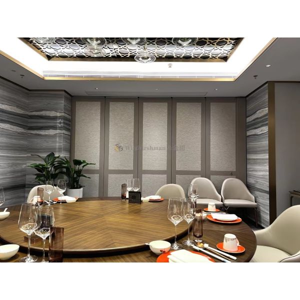Quality Retractable Dining Acoustic Folding Partition Walls Removable Partition Wall for sale
