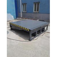 Quality Safety Electric Hydraulic Warehouse Dock Levelers 10 Ton 2 Piece Bumper Block Protection for sale