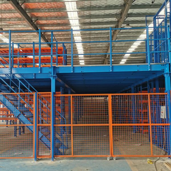 Quality Steel Mezzanine Shelving For 2-3 Layers Of Heavy Duty Storage Solutions for sale