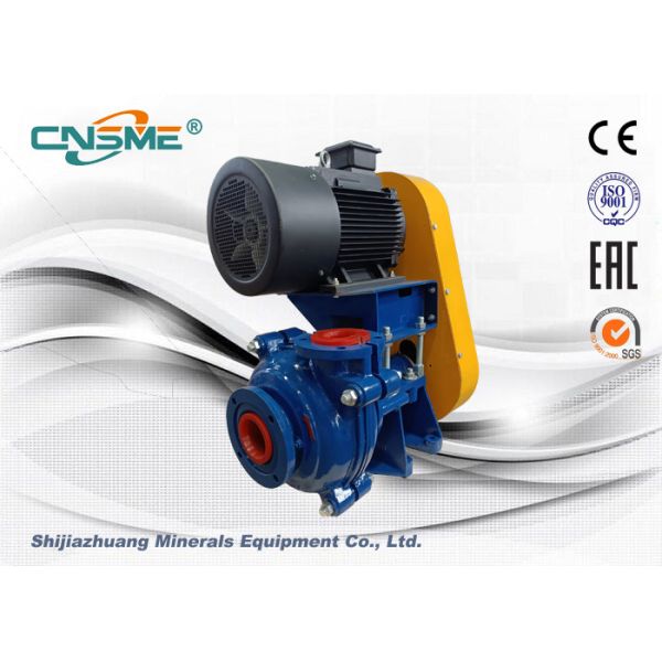 Quality Wear Resistant Mining Slurry Pump Polyurethane Lined Horizontal for sale