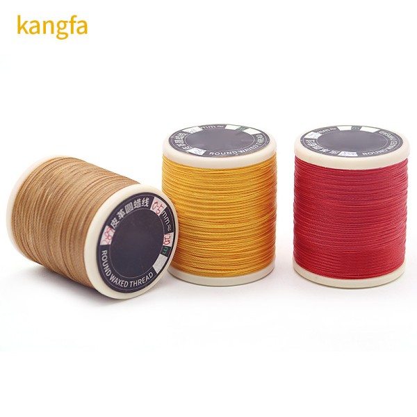 Quality Handmade Leather Sewing Wax Thread 150D/16 Strength Polyester Braided Rope for for sale