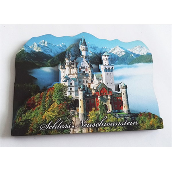 Quality Custom Photo Print Fridge Magnet 3D MDF Wooden Fridge Magnet Personalised Photo Fridge Magnets for sale