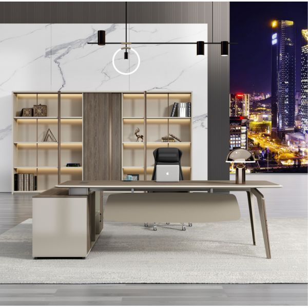 Quality Modern  Boss Table L Shape Manager Desk Office Furniture Luxury Executive Office Desk for sale