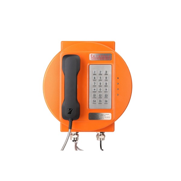 Quality Outdoor IP66 Explosion Proof Telephone with Aluminium Alloy Enclosure and Strong Noise Canceling for Hazardous Areas for sale