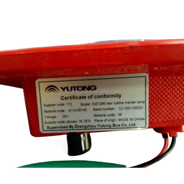 Quality Rearview Mirror 24V Original Bus LED Rear Side Ceiling Light for sale