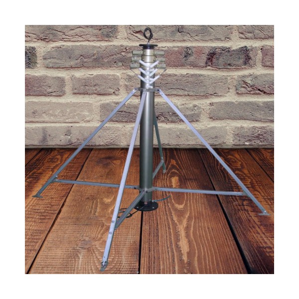 Quality Lightweight Trolley Alu Telescopic Antenna Mast Portable for sale