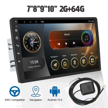Quality Universal Car Fitment 2.5D IPS Touch Screen 2 32G Android 12 Car Multimedia for sale