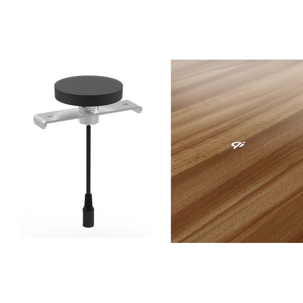 Quality Hidden Slim Embedded Wireless Charger Waterproof With PC Location Sticker for sale