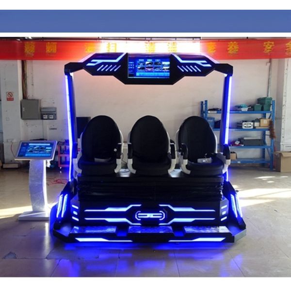 Quality 3 Chairs Egg Vr Cinema CE Certified Industrial Grade For Entertainment for sale