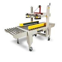 Quality FXC-5050 Auto Sealing Tape Conveyor Carton Sealer Packer Machine for Smooth for sale