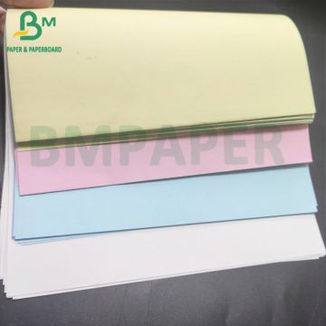 Quality Large Sheet and Rolls Carbonless NCR Paper Multi Colors For Invoices Receipts for sale