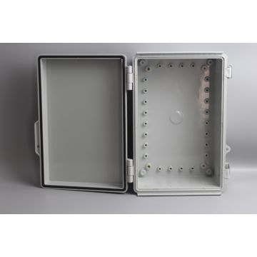 Quality IOT Sensors Latching Lid Hinged Plastic Enclosures Watertight for sale