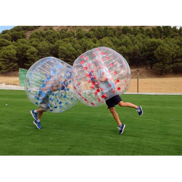 Quality Airtight TPU Inflatable Human Bumper Soccer Ball With Pump for sale