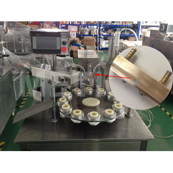 Quality Automatic Ointment Filling And Sealing Machine 100bph-1500bph for sale