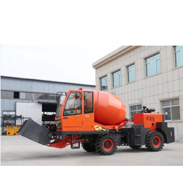 Quality 1.6m³ Mobile Diesel 4X4 Self Loading Concrete Mixer Truck for sale