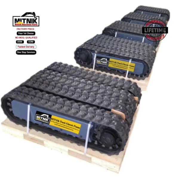 Quality OEM Complete Chassis Frame Rubber Track Steel Track for Undercarriage Parts for sale