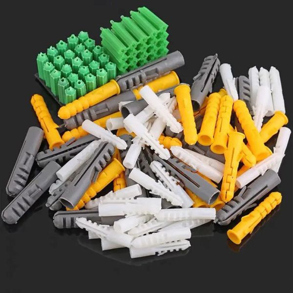 Quality Wall Plug Plastic Expansion Anchor  Corrosion Resistant For Concrete Brick And Drywall for sale