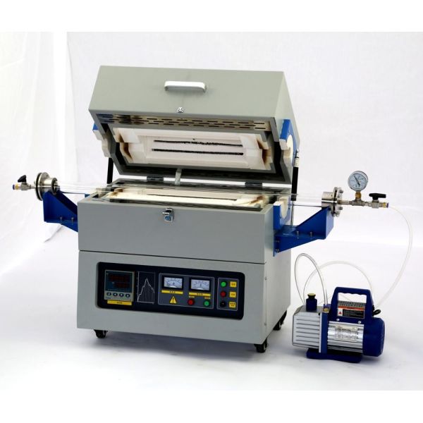 Quality 50x400mm Laboratory Vacuum Tube Furnace 1200C -0.1MPa Atmosphere Control for sale