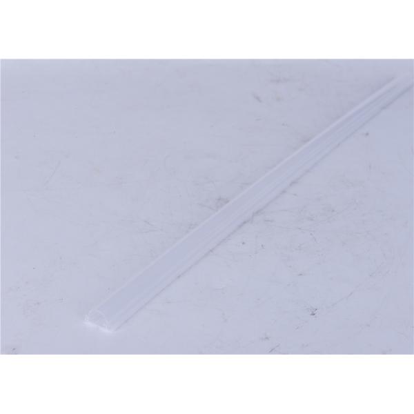 Quality Transparent / Milky Polycarbonate LED Profile , Extruded LED Profile Channel for sale
