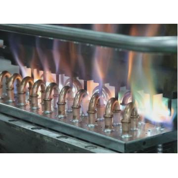 Quality 3D Flame Automatic Brazing Machine for Air Conditioning Heat exchangers Small U for sale