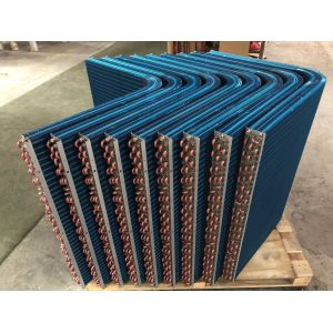 Quality Aluminum AC HVAC Condenser Coil Louver Fin OEM for sale