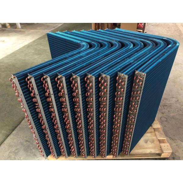 Quality Aluminum AC HVAC Condenser Coil Louver Fin OEM for sale